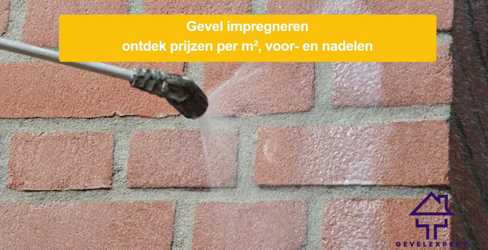 Gevel impregneren: ontdek prijzen per m², voor- en nadelen