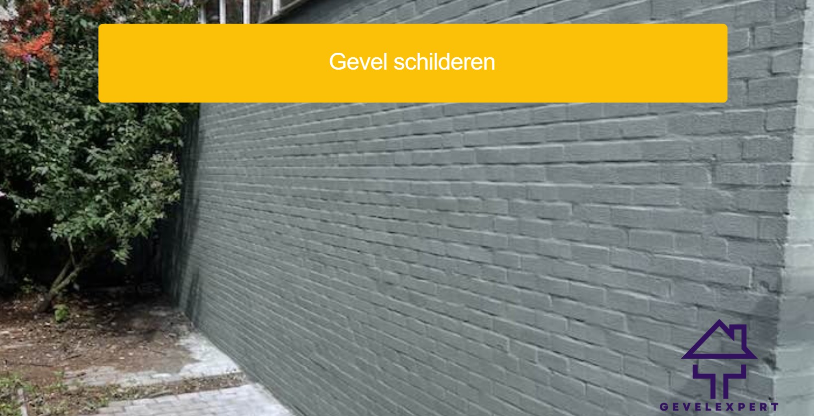 Gevel schilderen: soorten verf, kosten en tips per m²
